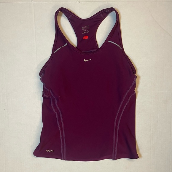 Nike | Tops | Nike Dri Fit Maroon Razorback Sports Tank Top Small ...